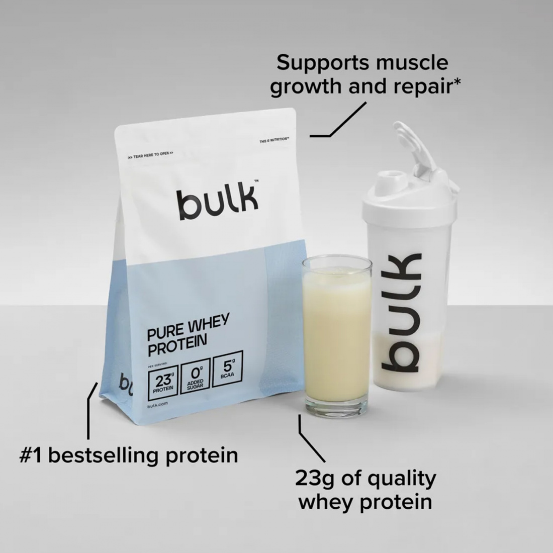 Bulk - Pure Whey Protein - Švaru ir skanu - TRUFIT.eu