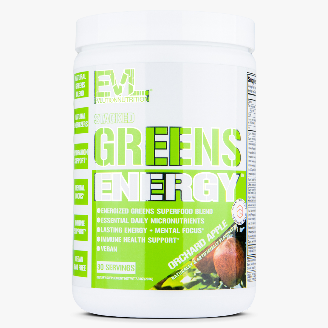 EVL Nutrition - Stacked Greens Energy - Boost your vitality! - TRUFIT.eu