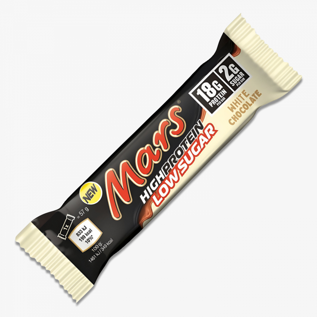 Mars Protein - Mars White Low Sugar High Protein Bar - A better sweet ...