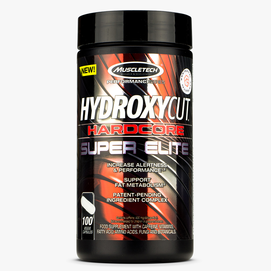 Muscletech - Hydroxycut Hardcore Super Elite - Extreme energy & weight ...