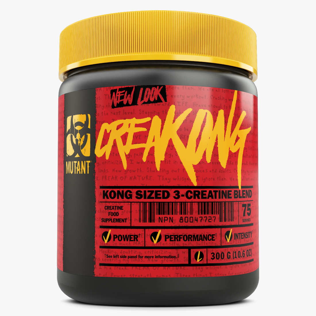 Mutant - Creakong - Daugiau raumenų jėgos - TRU·FIT
