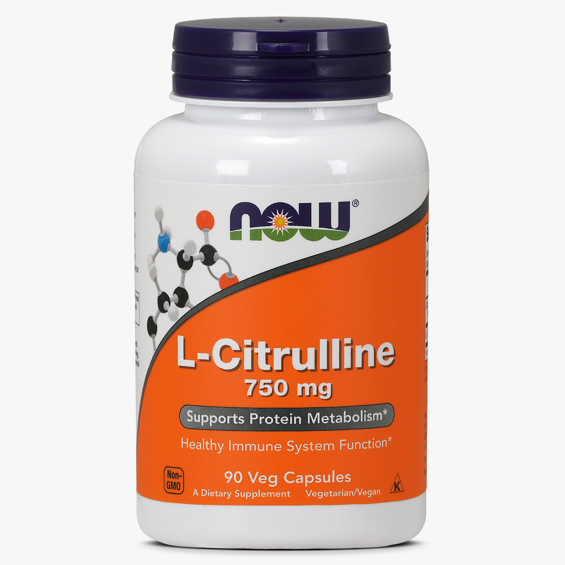 Now Foods - L-Citrulline 750mg - Labākai asinsritei - TRU·FIT