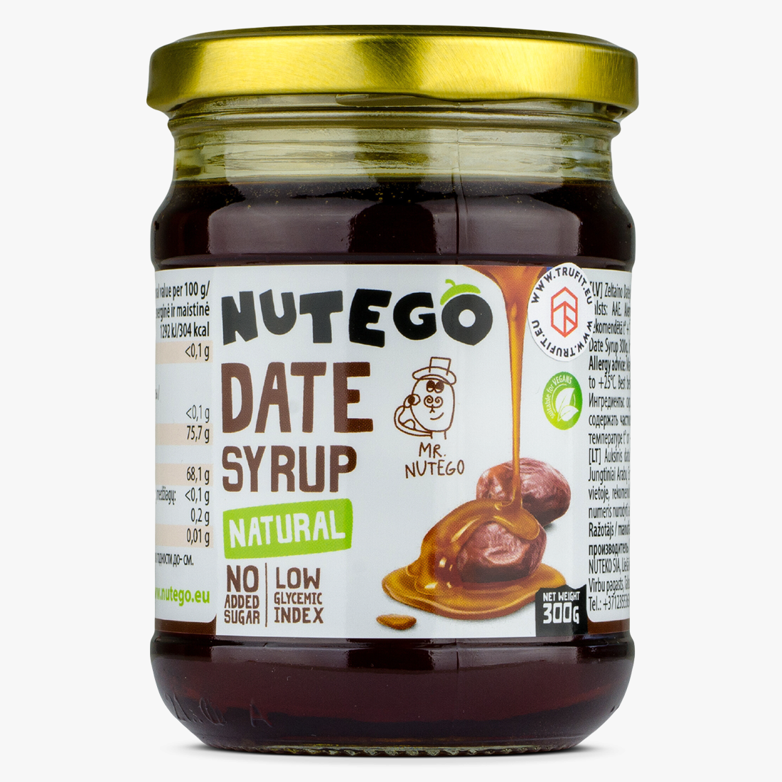Nutego - Date Syrup - Natures sweetener - TRUFIT.eu