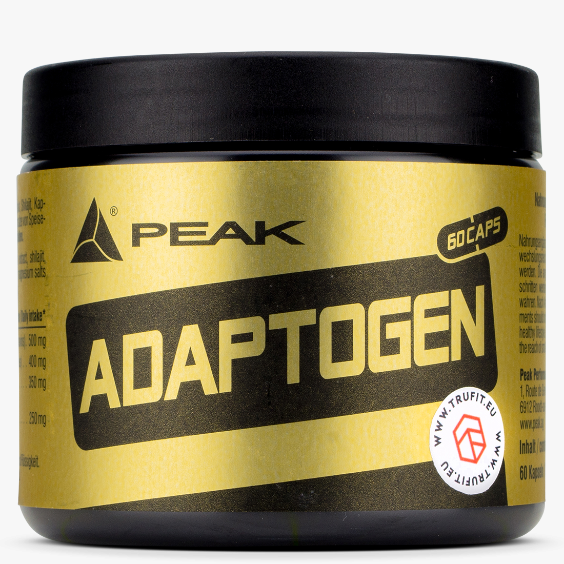 Peak - Adaptogen - Adapt to stress - TRUFIT.eu