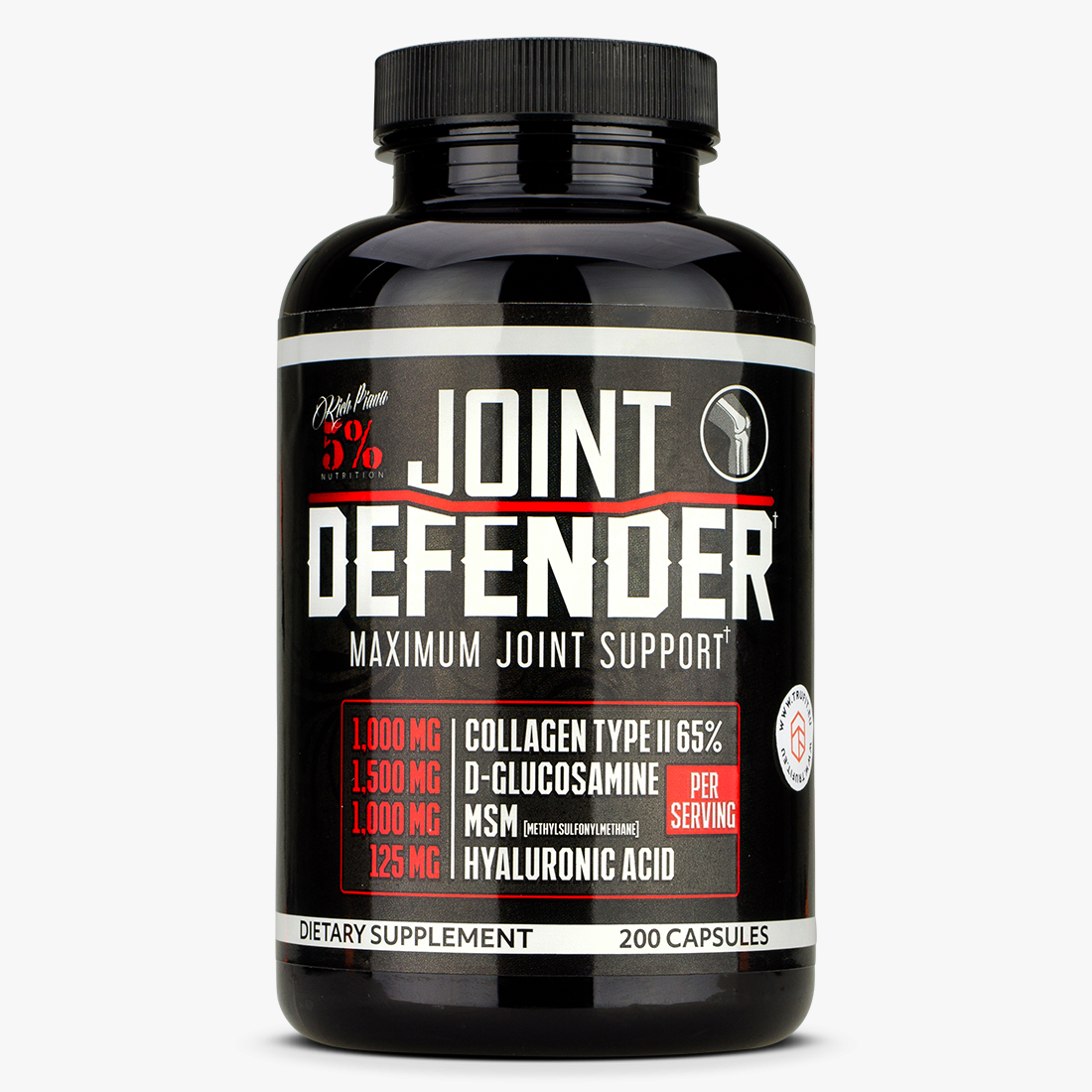 Rich Piana 5% - Joint Defender - Maksimāls locītavu atbalsts - TRU·FIT